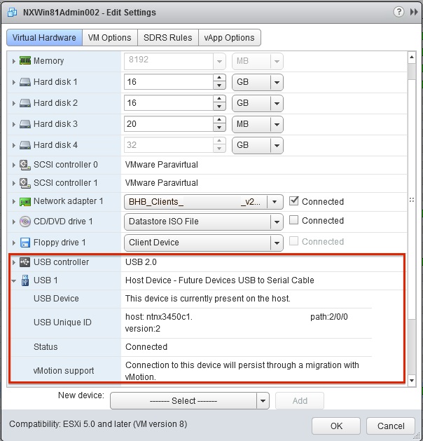 Switch Debugging Via Console Cable Connected To Vdi Desktop From 9000 2690
